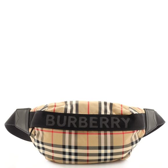 Burberry | Bags | Burberry Bum Bag Vintage Check Canvas With Nylon ...